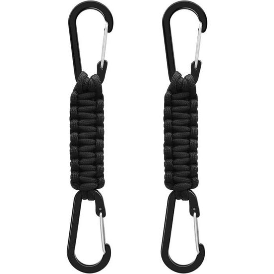 Porte-clés en paracorde avec Mousqueton Porte-clés avec Anneau en D de ... Porte-clés en paracorde avec Mousqueton Porte-clés avec Anneau en D de ...