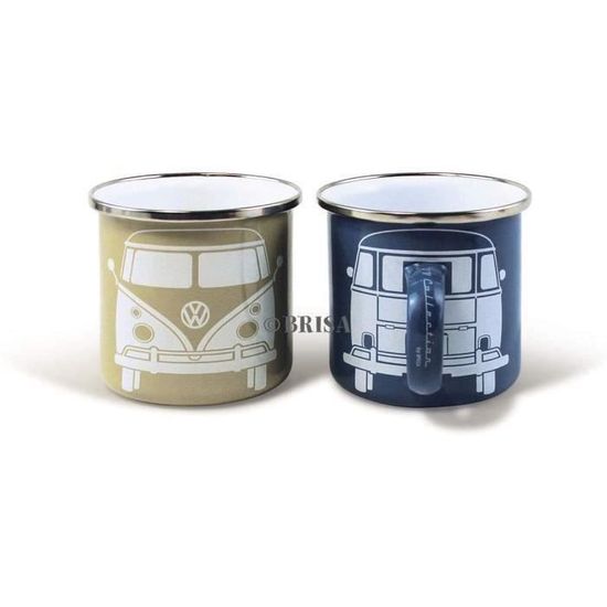 VW Collection - Volkswagen Combi Bus T1 Camper Van Ensemble de 2 Mugs ...
