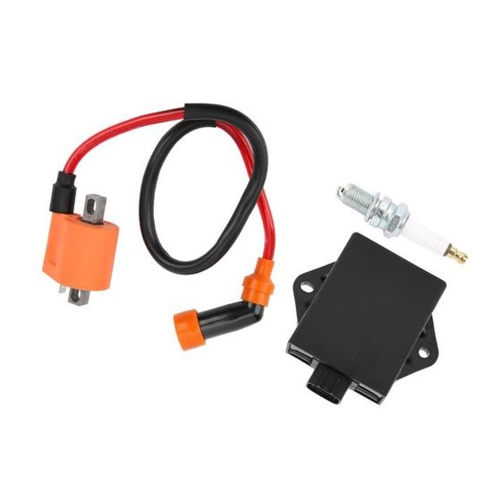 Dioche boîtier CDI Bobine d'allumage Bougie d'allumage CDI Box Kit 3530-024 Remplacement pour ...