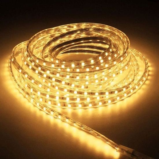 Ruban À Led, Bande Led,Bandeau Led, Lumineux Bandeau Led 220V, 5050 ...