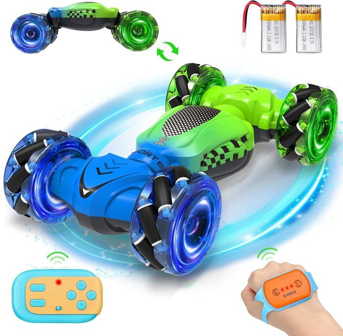 Voiture Télécommandée Enfant,4X4 Télécommandée Tout Terrain,2,4 Ghz Voiture Rc Drift Avec ...