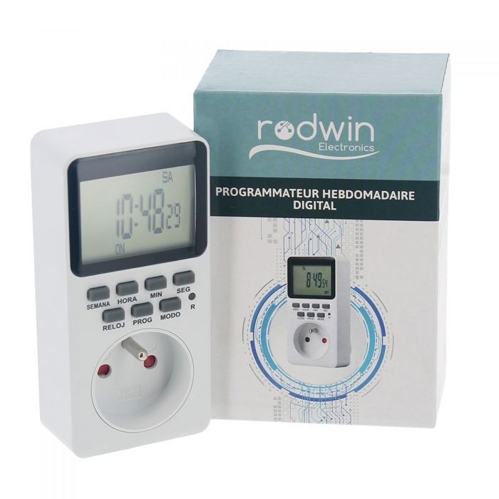 Programmateur hebdomadaire digital - RODWIN Electronics - Cdiscount ...