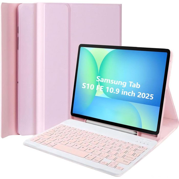 Français Clavier pour Samsung Galaxy Tab S10 Lite/S10 FE 10.9''/ S9 FE ...