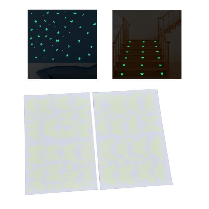 SHO Stickers Muraux Autocollants Lumineux pour Enfants Chambre Salon ...