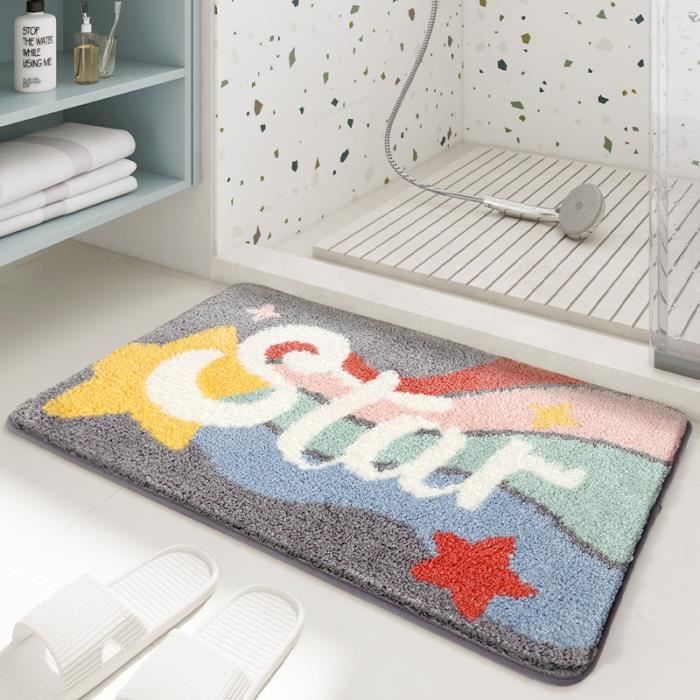 50*80cm Tapis de Bain Antiderapant,Extra Doux Tapis Salle Bain [216 ...