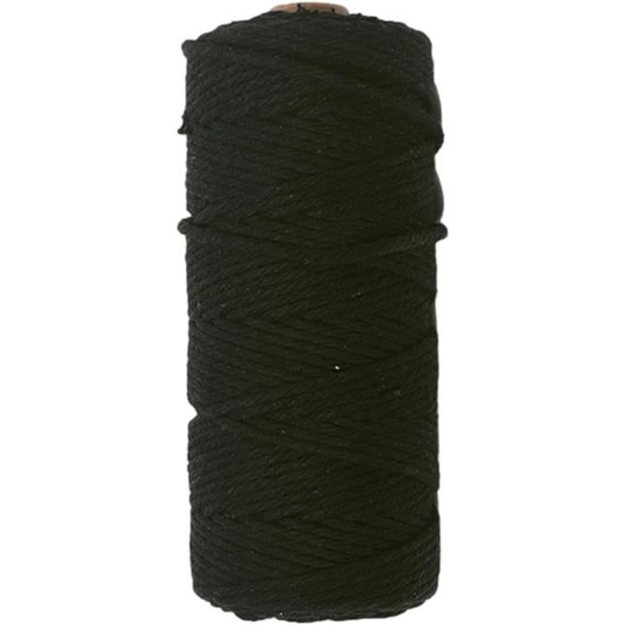 Corde De Tissage De Corde De Coton De 3 Mm, Corde De Macramé Naturelle ...