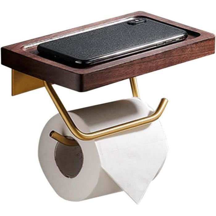 Derouleur Papier Toilette Avec Tablette Porte Papier Toilette Sans ...