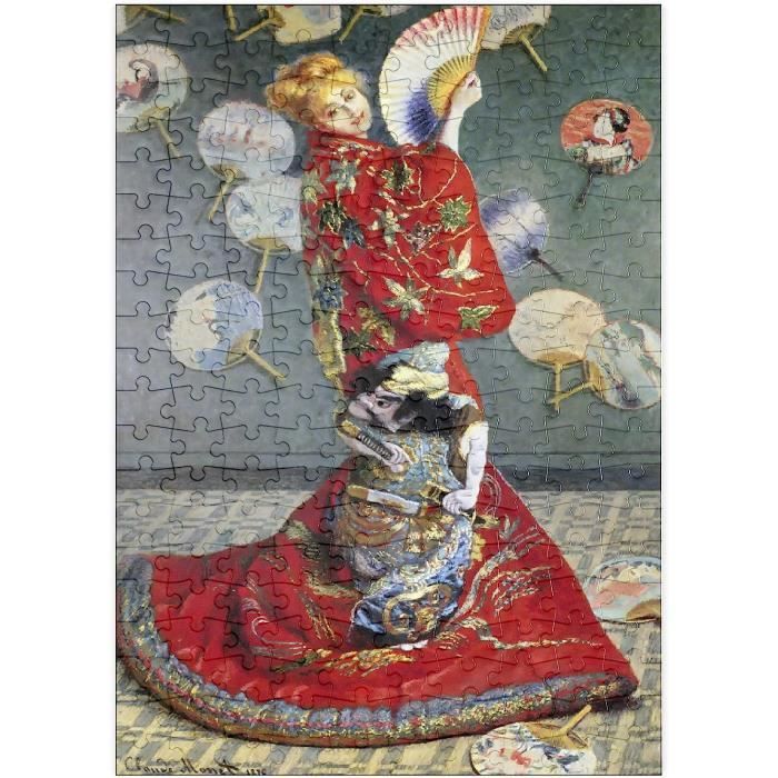 Claude Monet's Camille Monet in Japanese Costume Premium Pièces Puzzle ...