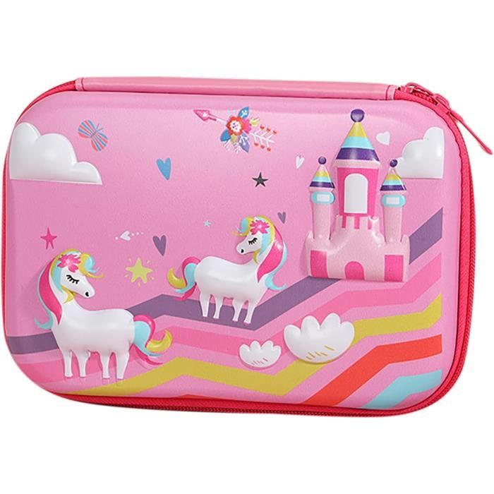 Trousses Licorne 3D Pour Étudiants - Étui À Crayons Avec 2 ...