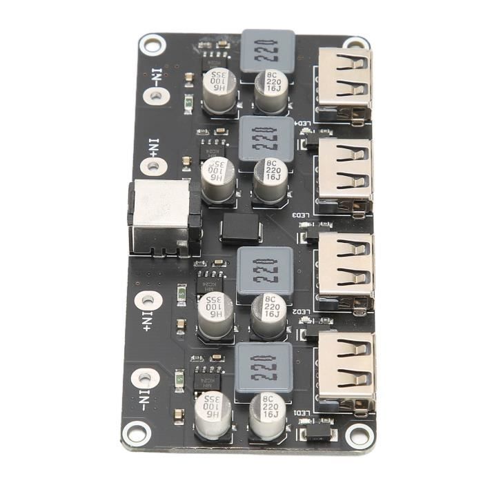 Cikonielf carte de charge 12V 24V vers QC3.0 Module de charge rapide à ...