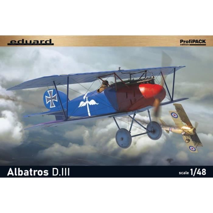 EDUARD - Maquette Avion Albatros D.iii Profipack Edition |eduard|8114| 1:48 - Ref : 14371 ...
