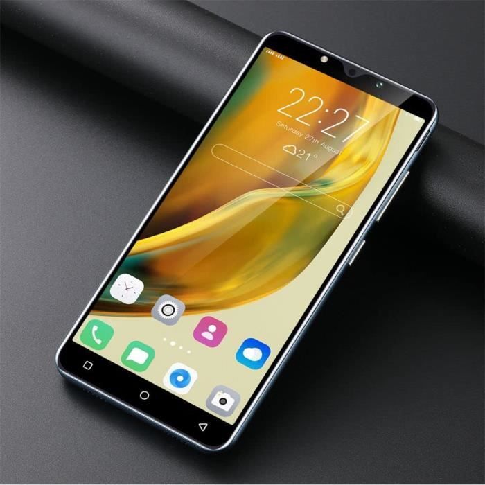 McMgc M10-Black Smartphone débloqué Android OS 4Go ROM Double SIM Double Appareil Photo ...