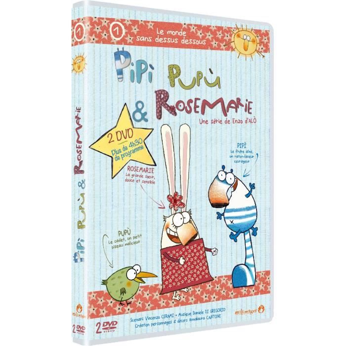 DVD Pipì, Pupù et Rosemarie - Vol. 1 : Le monde sens dessus dessous - Cdiscount DVD