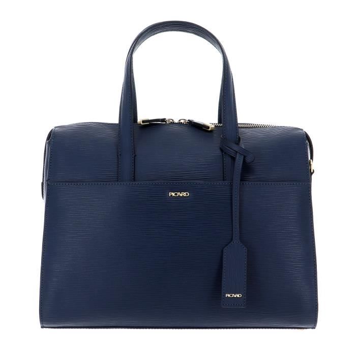 PICARD Vanity Shopper Navy [76397] Bleu - Cdiscount Bagagerie ...