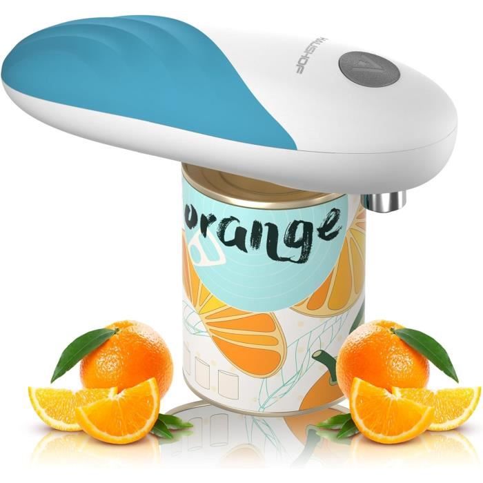 Ouvre-Boîte Electrique À Bord Lisse One Touch, Ouvre-Bocal Automatique ...