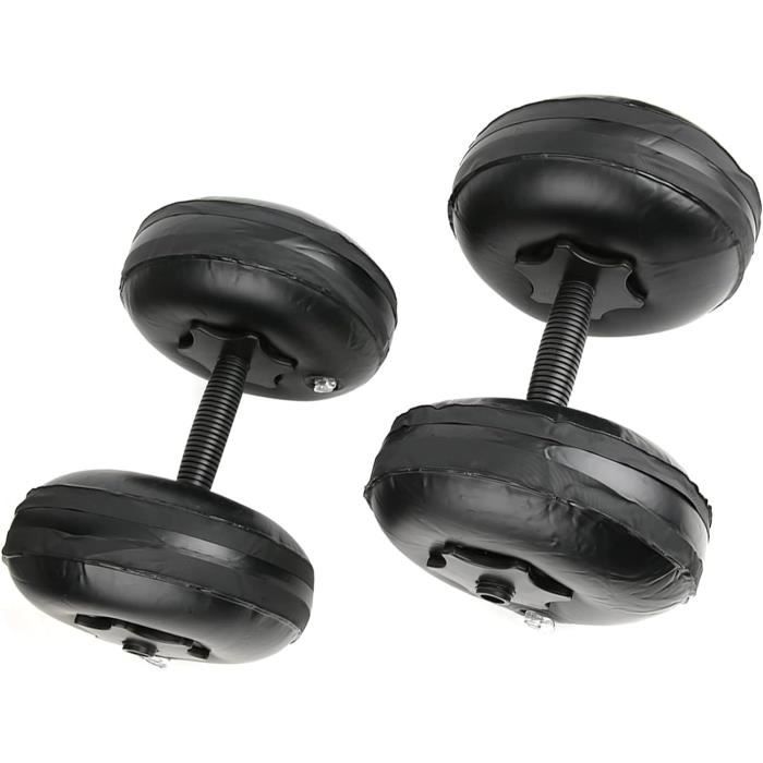 Woman Fitness Haltères réglables et portables remplis d'eau Poids 8-10 ...