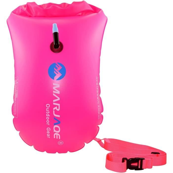 Sac de natation étanche 20 l - Avec sangle réglable - Pour kayak, canoë ...