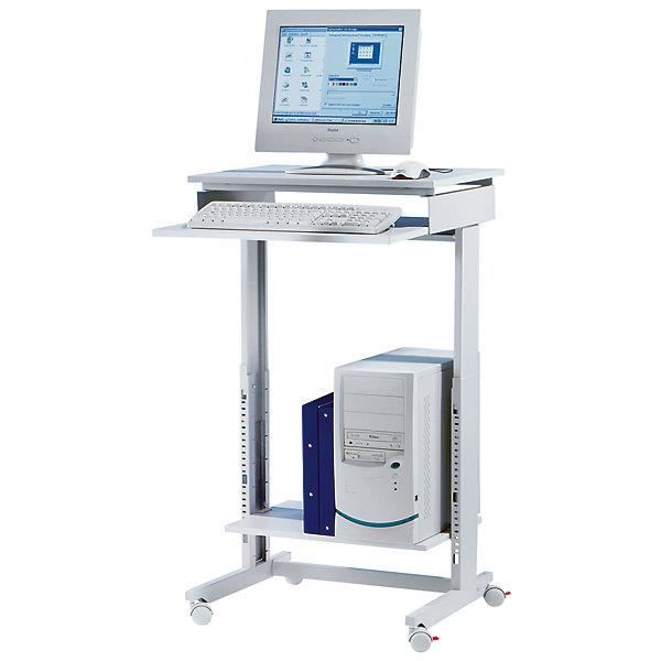 Twinco Poste informatique - largeur x profondeur 600 x 500 mm hauteur ...