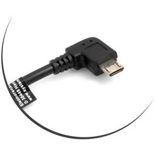 Câble Micro USB Angle coudé vers la Gauche à 90° Mâle vers USB 2.0 Type ...