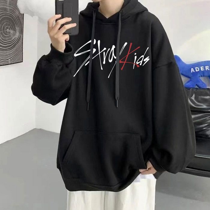 Sweats à capuche K-pop Stray Kids pour femmes et hommes,streetwear ...