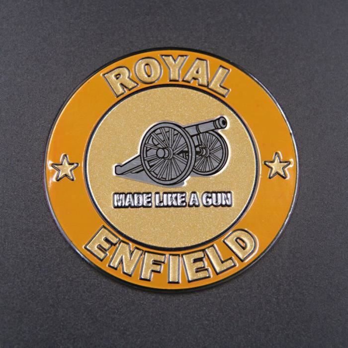Royal Enfield-7 - Badge emblème pour moto, autocollant de haute qualité ...