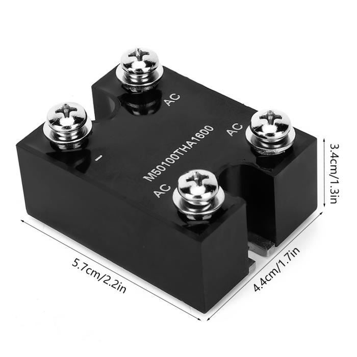 Module de pont redresseur - ASHATA - M50100thc1600 - Triphasé à Diode ...