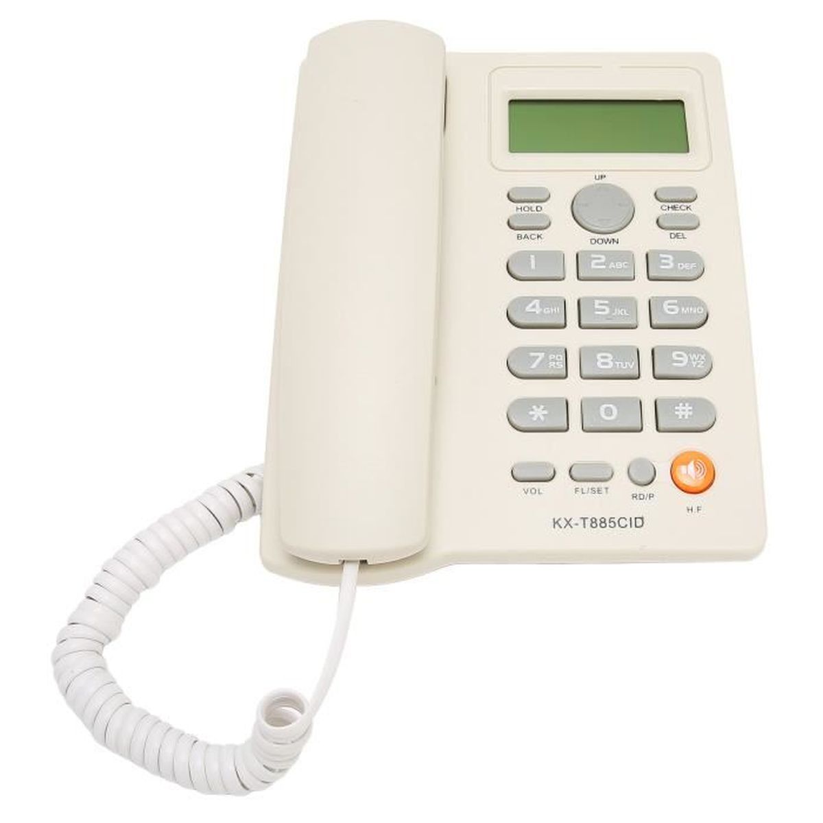 PAR - Téléphone filaire avec identification de l'appelant Numérotation ...