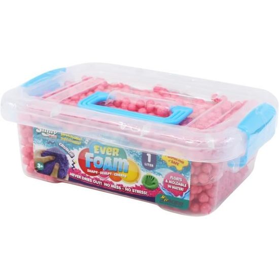 Ever Foam Pâte à modeler et à modeler sensorielle 1 litre ne sèche ...
