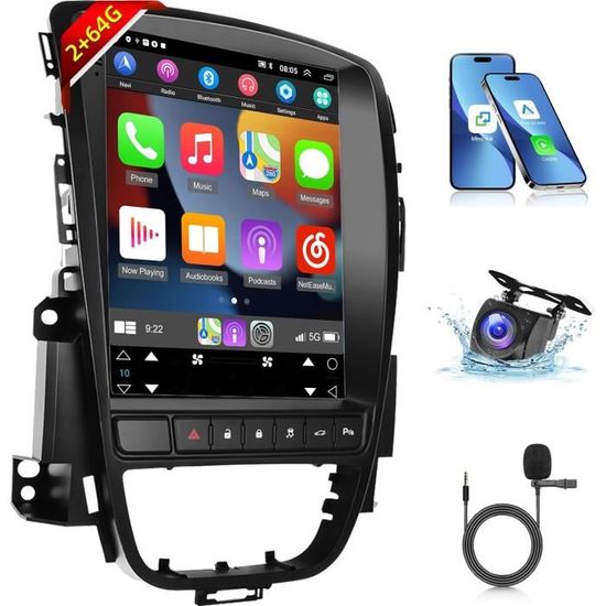 [2+64G] Autoradio Android 13 pour Opel Astra-Opel Cascada 2009-2015 ...