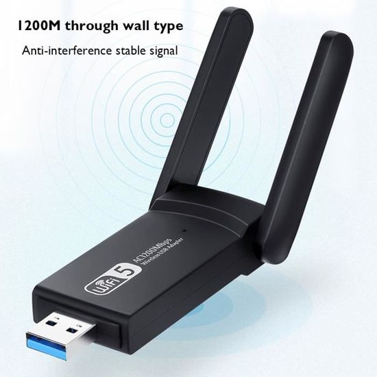 Modèle C de 1200 Mbps C - adaptateur USB Wi Fi 5G double bande pour ...