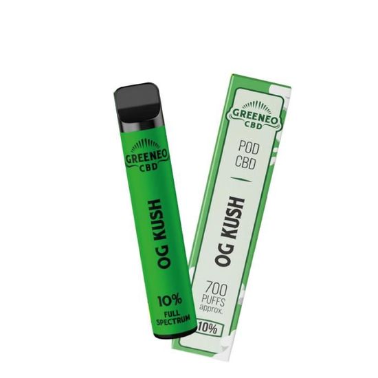 Puff Greeneo CBD OG Kush 700 puffs - 1000mg - Cdiscount Au quotidien