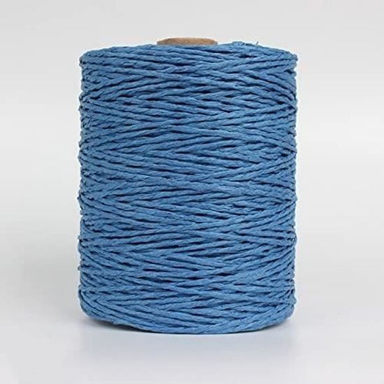 280300 m Fils colorés Fil de Paille de Raphia Naturel pour l'été ...