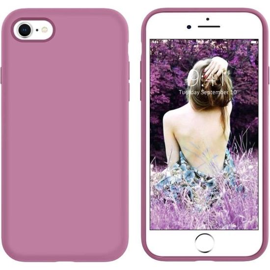 Coque iPhone 7 8 SE Fine Silicone Mince Protection iPhone 8iPhone Se ...