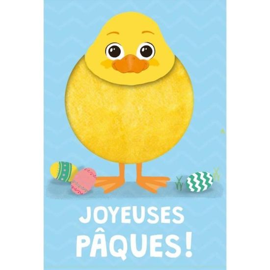 Produits Carte de Pâques - poussin tout doux - Cdiscount Beaux-Arts et ...