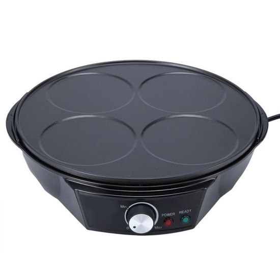 Duokon Machine à crêpes Crêpière électrique, poêle à crêpe électrique ...