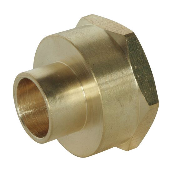 Raccord laiton droit à souder - Femelle 20/27 - Tube cuivre Ø14- Sachet 2 pièces - Cdiscount ...