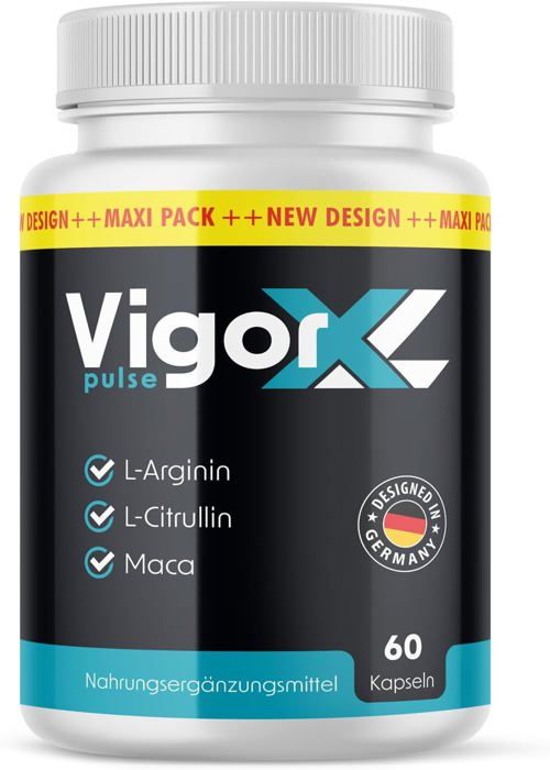 Vigor XL Pulse Capsules | avec L-Arginine, L-Citrulline ainsi que du ...