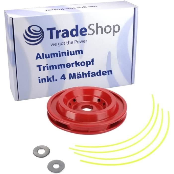 Tête De Tondeuse Universelle En Aluminium De 16 Mm (Avec 4 Fils De Tonte, 2 Rondelles) De ...