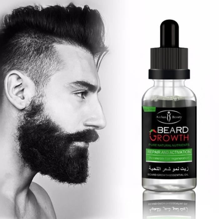 Professional Men Beard Growth Enhancer Facial Nutrition Moustache Grow