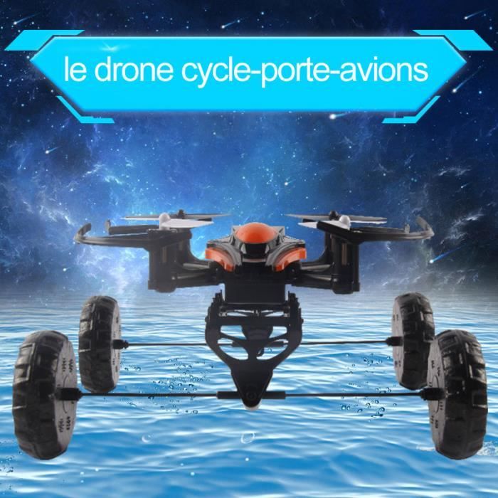 Drone cycle Amphibie-télécommandé-voiture capable de vol - Cdiscount ...