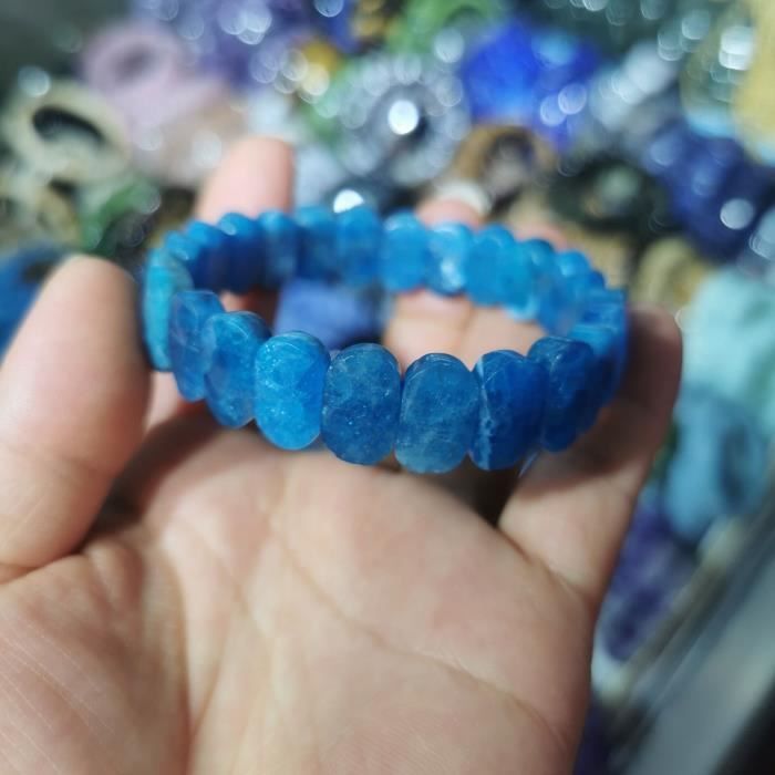 Phosphore bleu - Bracelets en pierre naturelle 2021 œil de tigre ...