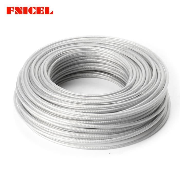 Fil de coupe - Nylon - 3.0mm - 450g - Débroussailleuse - Outils de ...