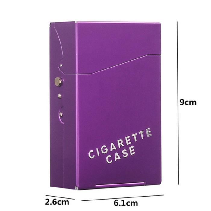 Étui À Cigarettes En Aluminium Léger Étui À Tabac Étanche Boîte De ...