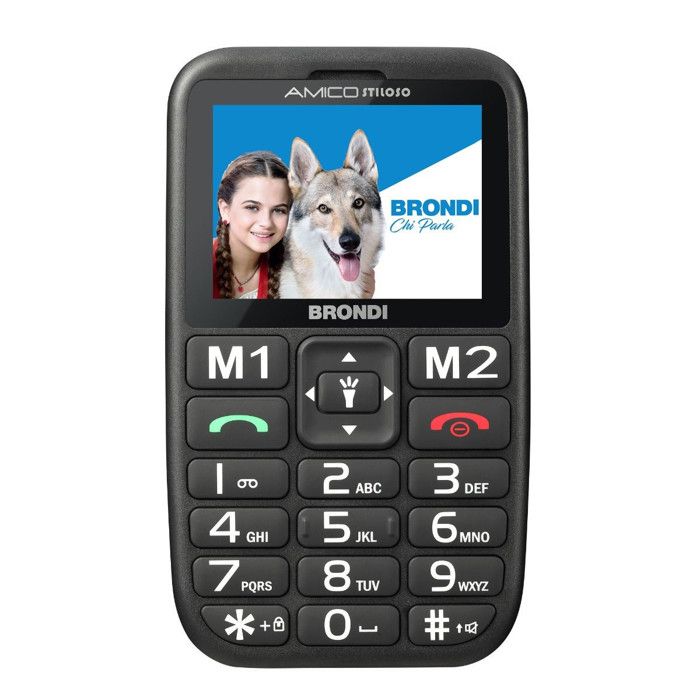 Téléphone portable basique Brondi 10279060 Noir - Cdiscount Téléphonie