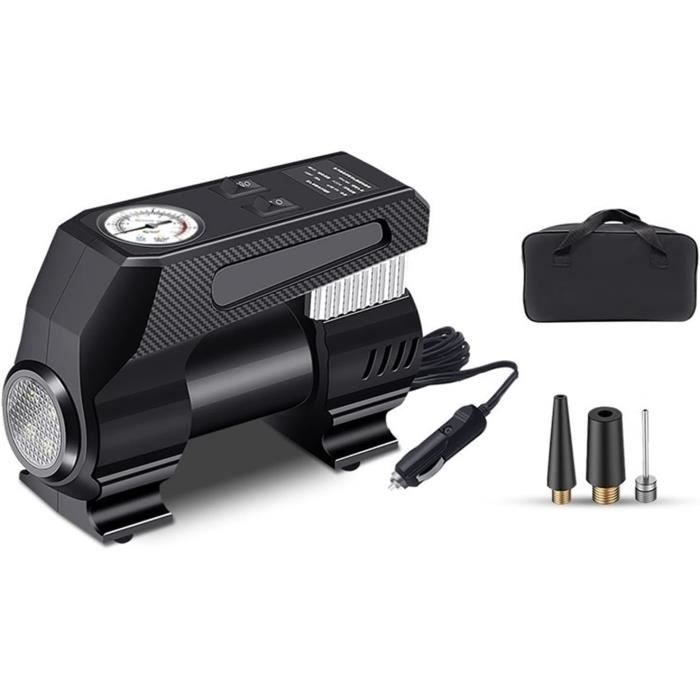 Pompe À Vélo Compresseur D'Air Portable 12V Compresseur De Gonflage D ...