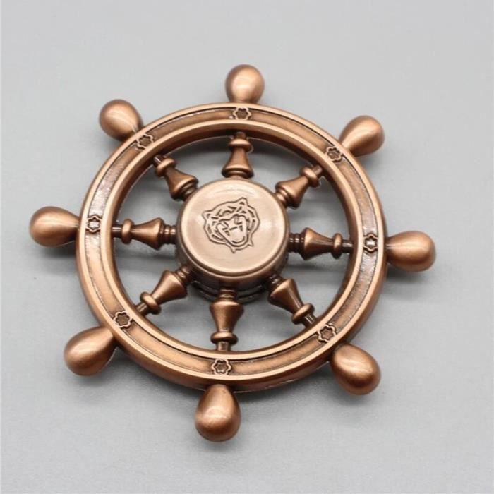 CRAZE - Vintage Steering wheel Pirate Rudder Finger Spinner - Jouet ...