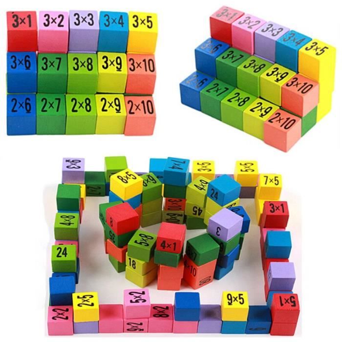 10*10 blocs de figures bébé apprendre des jouets éducatifs enfants ...