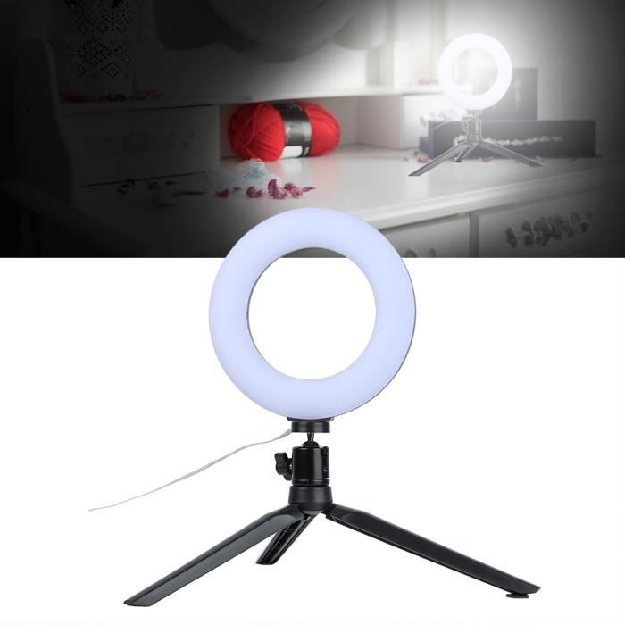 Lumière visuelle visuelle de LED, lumière d'anneau Dimmable de lumière d'anneau remplissant avec ...