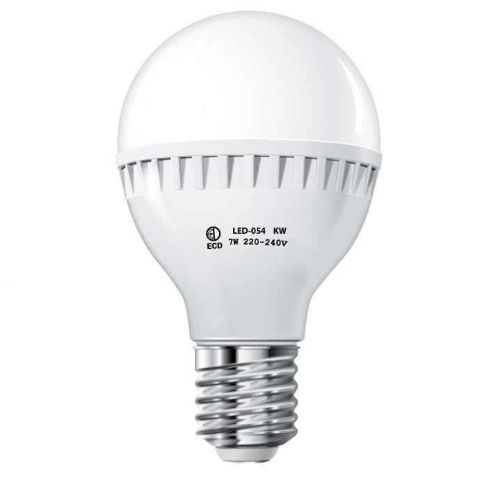 ECD Germany 20 x 7W E27 LED Lampe | 6000 Kelvin Blanc Froid | 458 ...