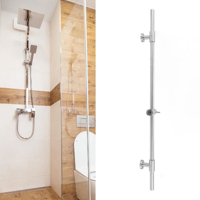 Fdit barre coulissante de douche de salle de bains Barre Coulissante de ...